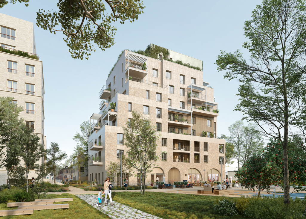 Logements Blossom Park, Rouen — Atelier des Deux Anges
